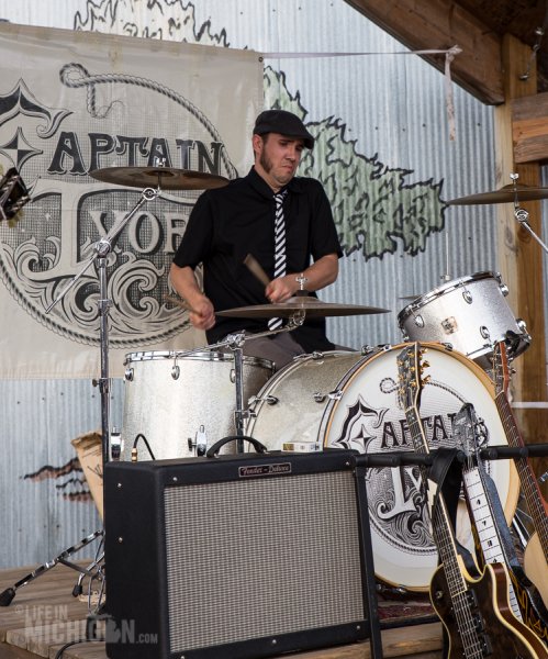 Captain Ivory - Rockin The Dark Horse Beer Garden – Life In Michigan