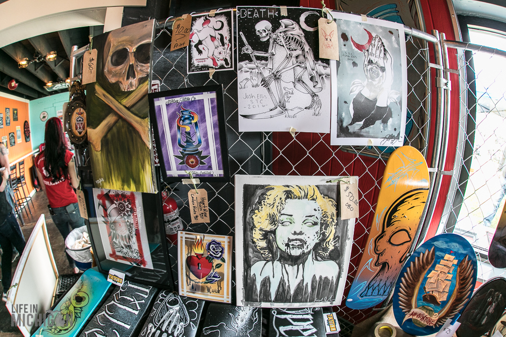 DedRabbits Lowbrow Art Show and Hot Rod Shakedown – Life In Michigan