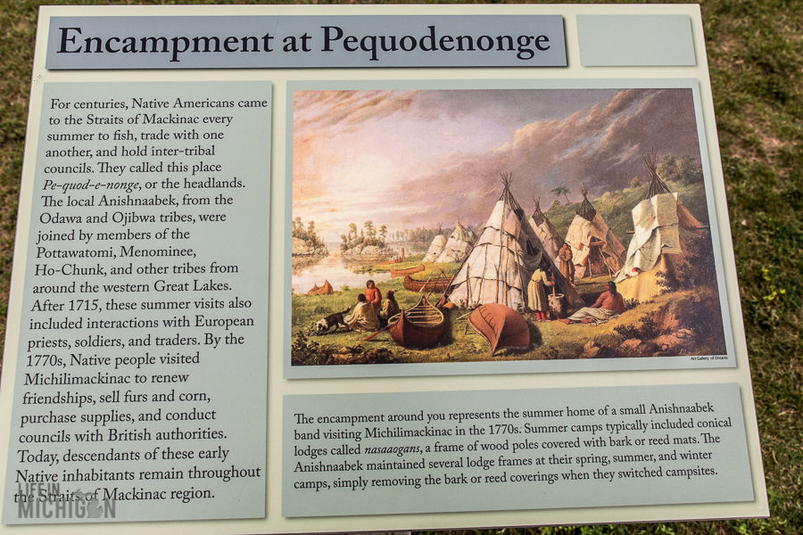 A Tour of Colonial Michilimackinac – Life In Michigan