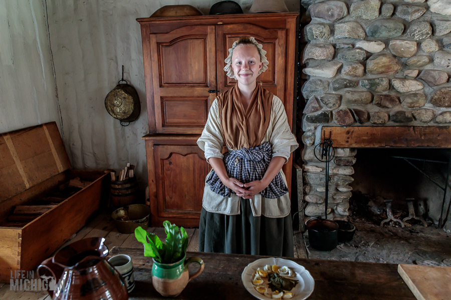 A Tour of Colonial Michilimackinac – Life In Michigan