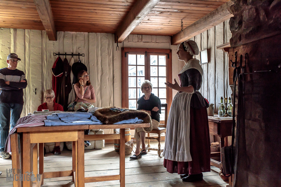 A Tour of Colonial Michilimackinac – Life In Michigan