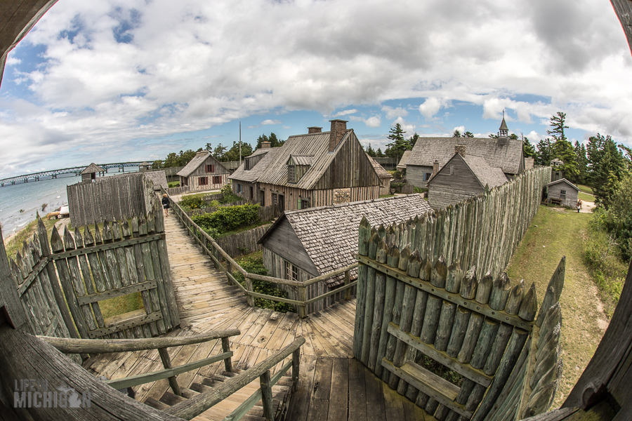 A Tour of Colonial Michilimackinac – Life In Michigan