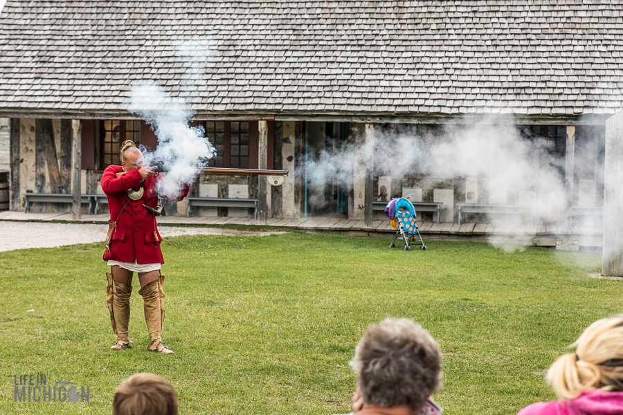 A Tour of Colonial Michilimackinac – Life In Michigan